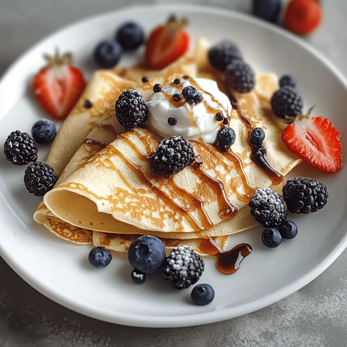 Irresistible Healthy Protein Crepes: Guilt-Free Breakfast Delight