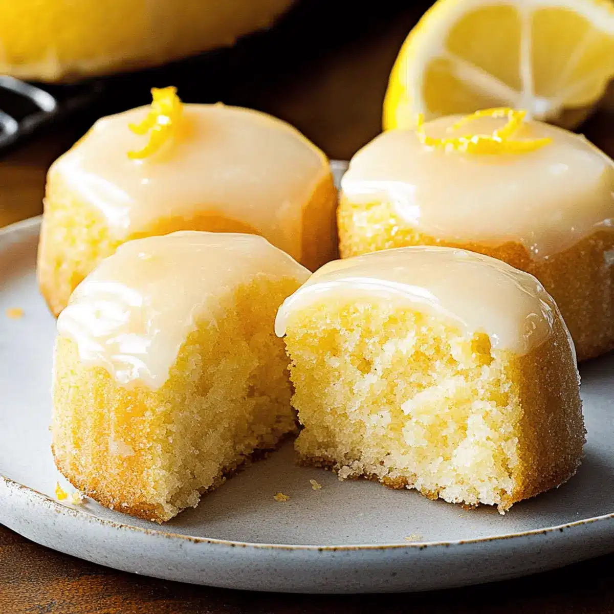 Irresistibly Moist Lemon Drop Cakes You’ll Love to Bake