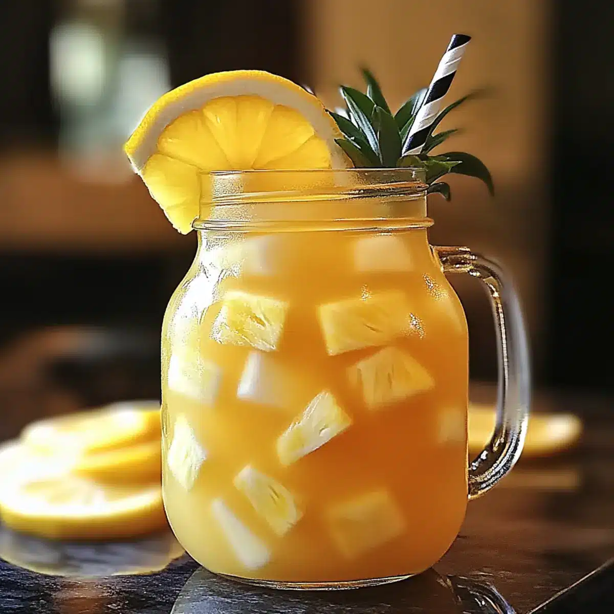 Ultimate Tropical Pineapple Lemonade: A Refreshing Delight