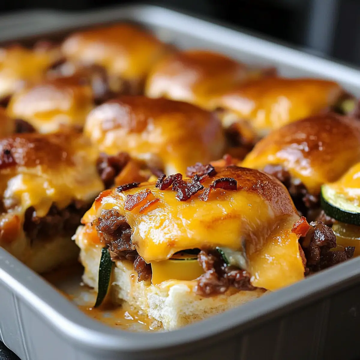 Easy Low-Carb Vegetarian Casserole with Seasonal Vegetables