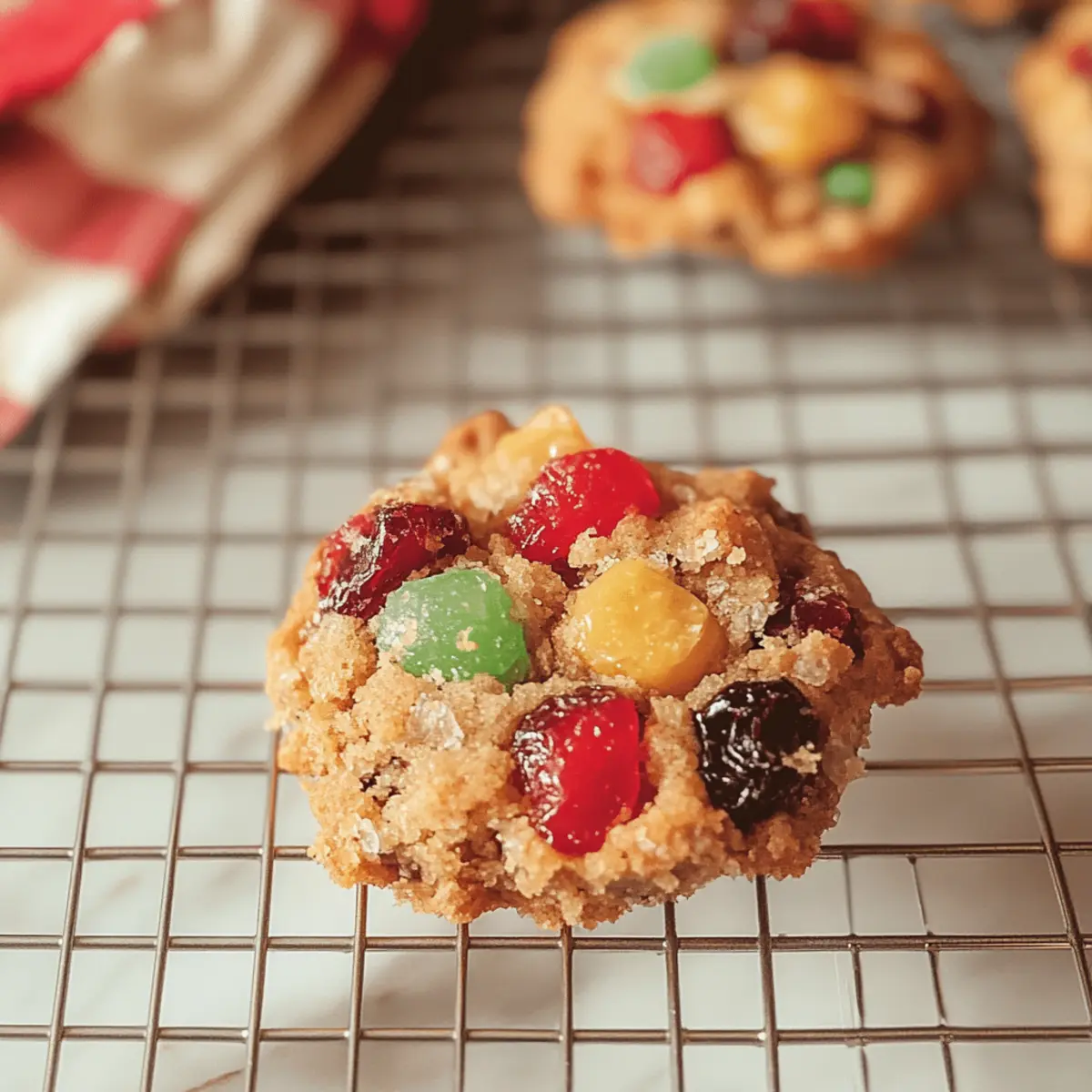 Easy Christmas Fruitcake Cookies - Irresistibly Delicious Treats