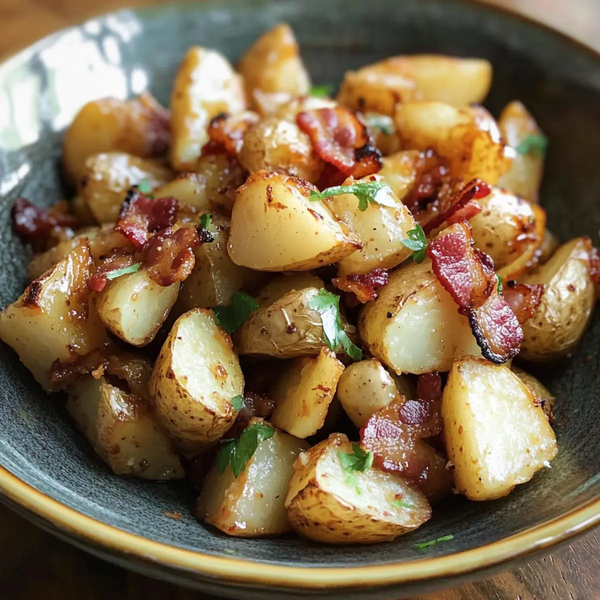 Ultimate Bangin’ Breakfast Potatoes with Delicious Maple Glaze