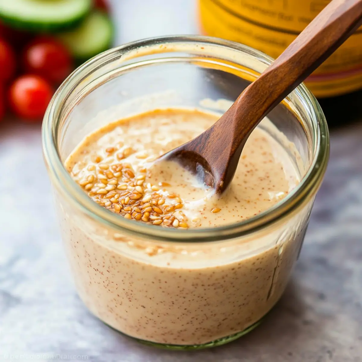 Irresistible Japanese Sesame Salad Dressing That Elevates Salads